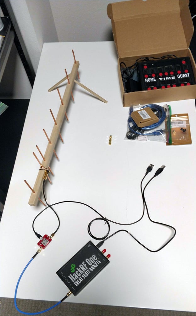 Attacks Over The Air – Cracking a Sports Scoreboard: Part 3